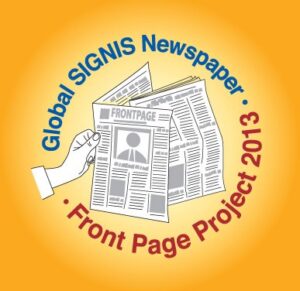 Global SIGNIS Newspaper Front Page Project - SIGNISASIA