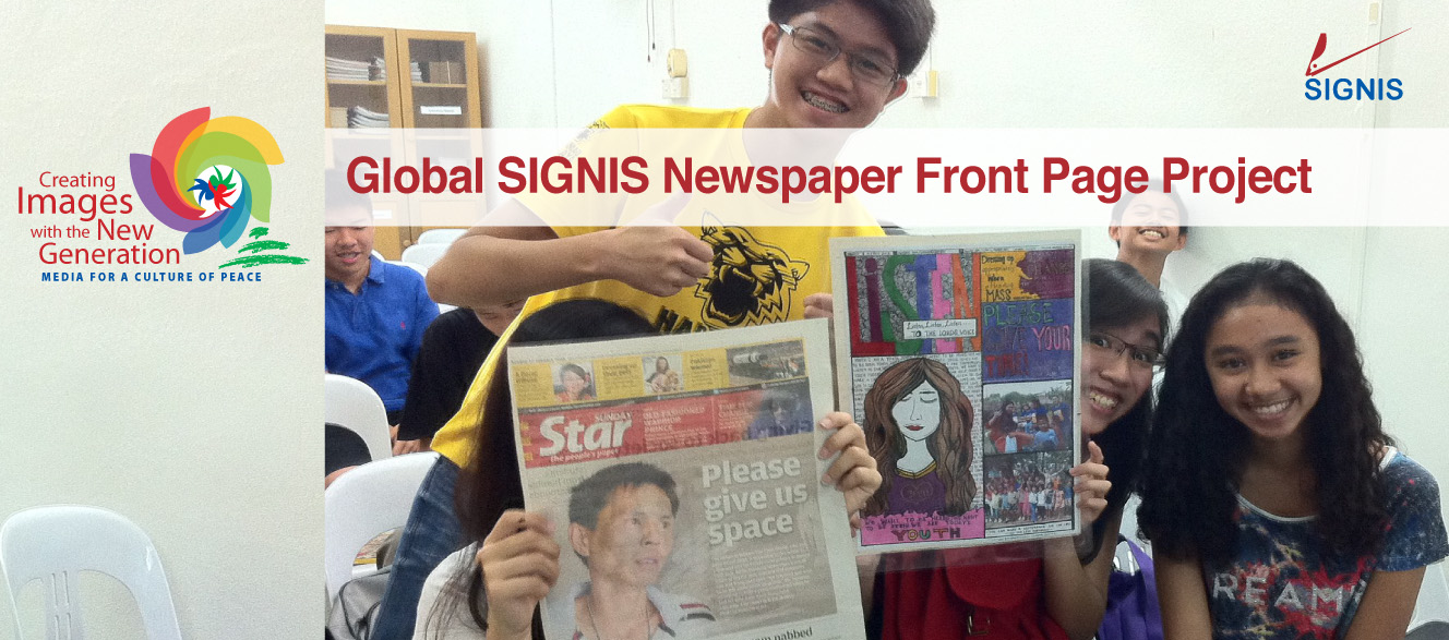 Global SIGNIS Newspaper Front Page Project - SIGNISASIA
